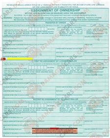 Connecticut car Title - How to transfer a vehicle, rebuilt or lost titles.