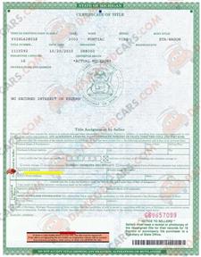 Michigan Car Title - How to transfer a vehicle, rebuilt or lost titles.