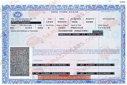 New York Car Title - How to transfer a vehicle, rebuilt or lost titles.