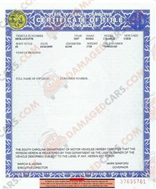 South Carolina Car Title - How to transfer a vehicle, rebuilt or lost ...